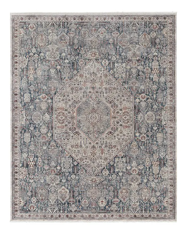 FEIZY Marquette 39guf Area Rug, 4' X 5'3 - Blue Gray