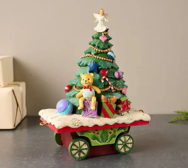 Jim Shore 5th Annual Christmas Train Car - One-Color | Editorialist