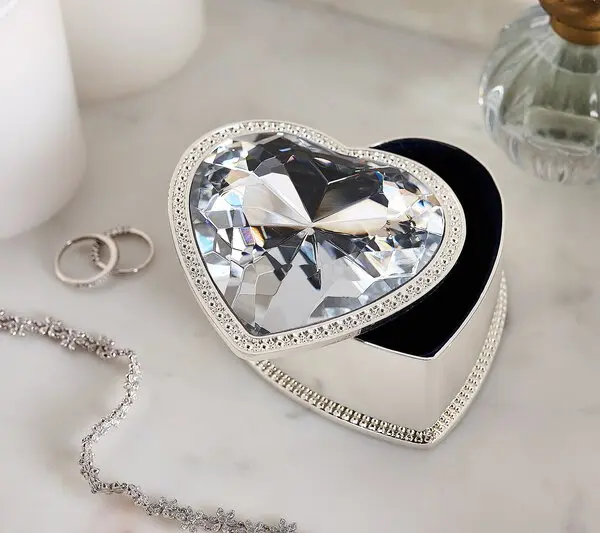 VALERIE PARR HILL Heart Trinket Holder With Gem Valerie