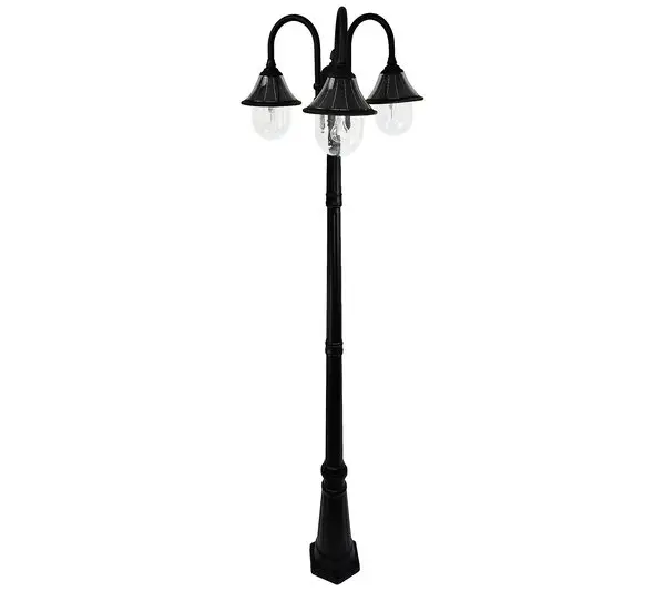 GAMA SONIC Gamasonic Orion Triple Head Lamp Post