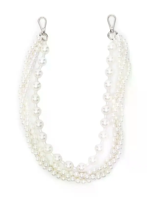 Simone Rocha Layered Faux-pearl Keyring