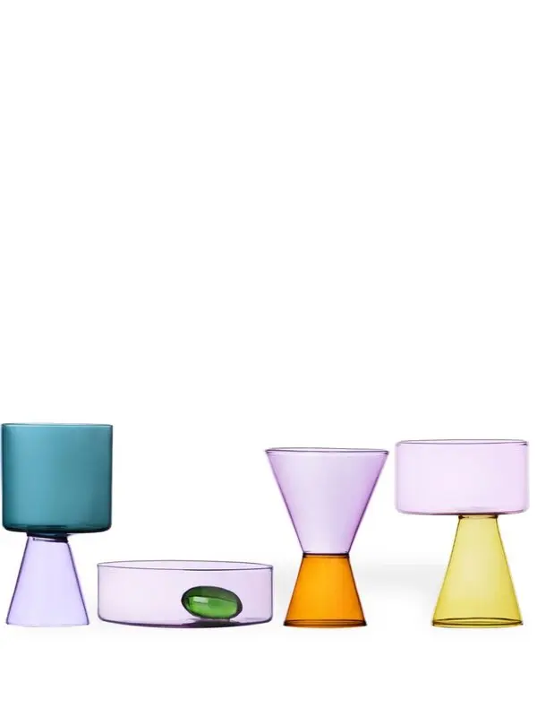 ICHENDORF MILANO Travasi Glasses And Bowl