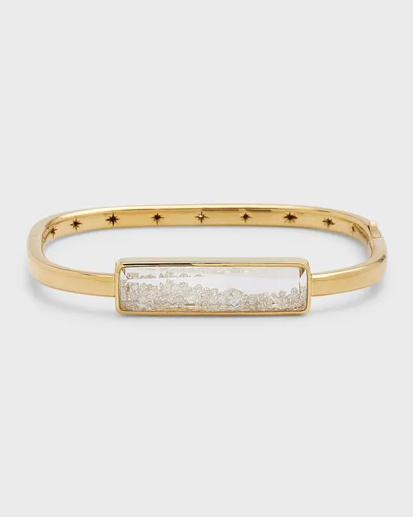 Moritz Glik Core Diamond Shaker Bangle In 18k Gold - Yellow Gold