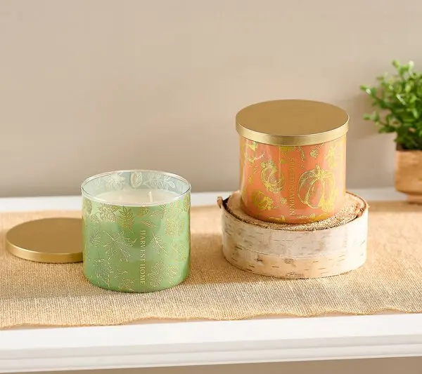 VALERIE PARR HILL Set Of 14-oz. Signature Candles Valerie