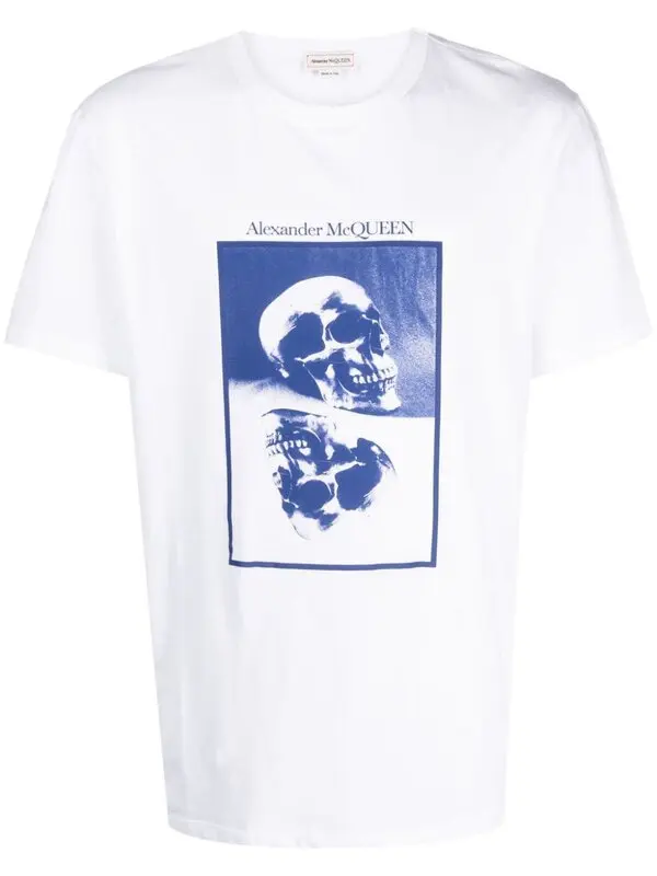 Alexander McQueen Graphic-print Cotton T-shirt