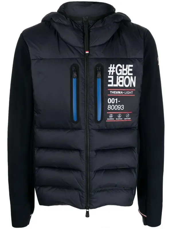Moncler Logo-print Quilted Jacket