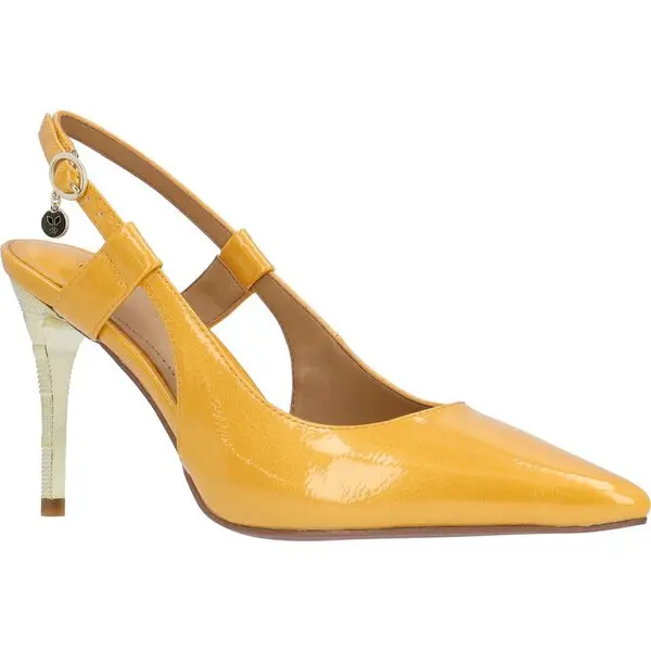 J. Reneé Sirmati Slingback Pumps - Marigold