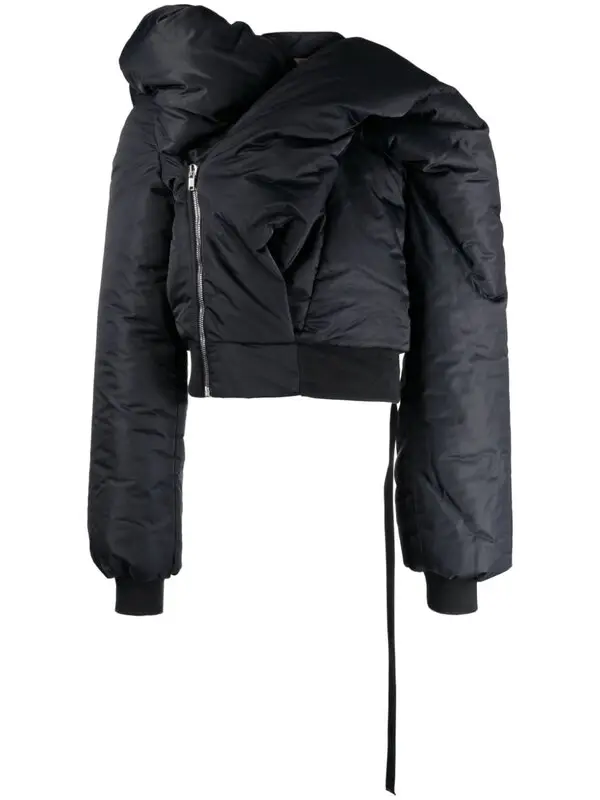 Rick Owens Luxor Doll Bomber Jacket - Black