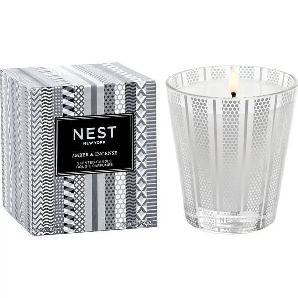 NEST NEW YORK Amber & Incense Scented Candle