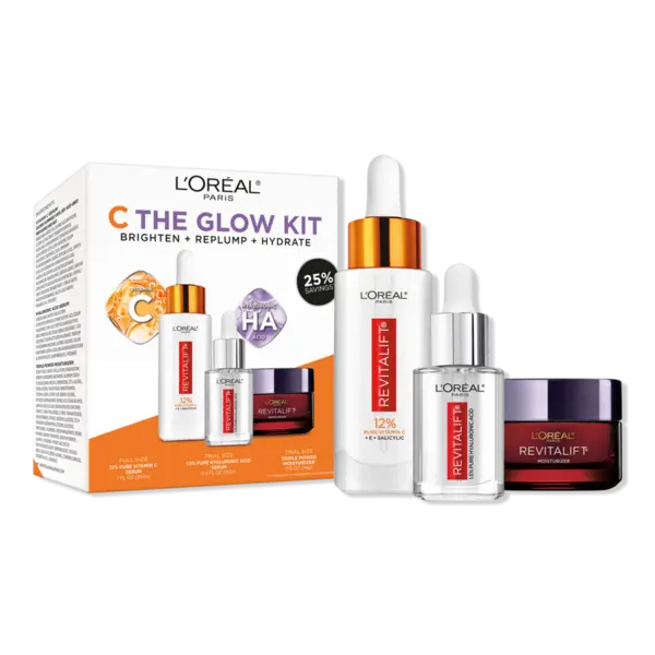 L'OREAL Revitalift C The Glow Kit