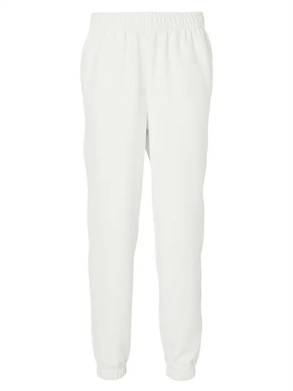 Lacoste X Bandier Logo-back Jogging Pants - White | Editorialist