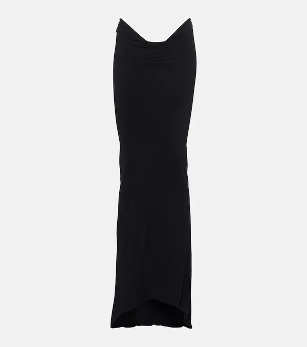 LAQUAN SMITH Low-rise Midi Skirt
