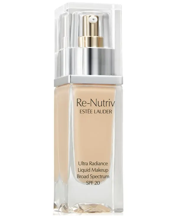 Estée Lauder Re-nutriv Ultra Radiance Liquid Foundation Spf 20 - 2w0 Warm Vanilla