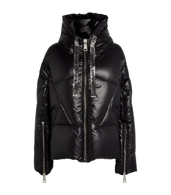 Khrisjoy Khris Iconic Puffer Jacket - Black | Editorialist