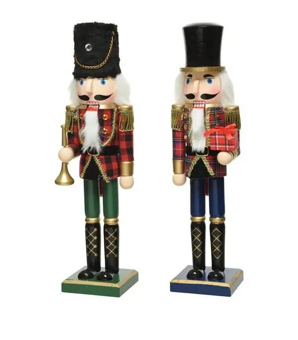 Harrods Pinewood Nutcracker Figurines - Multi | Editorialist