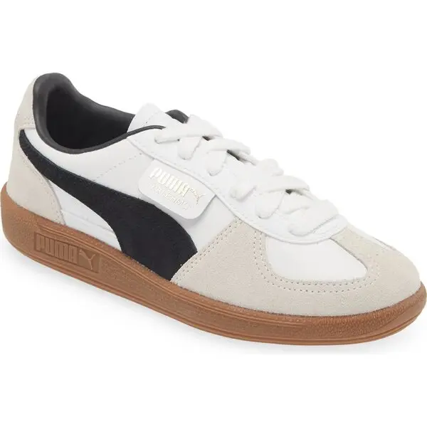 PUMA Palermo Leather Sneaker - White