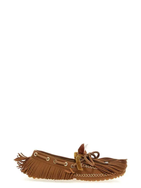 13 09 SR Leather Loafers - Brown