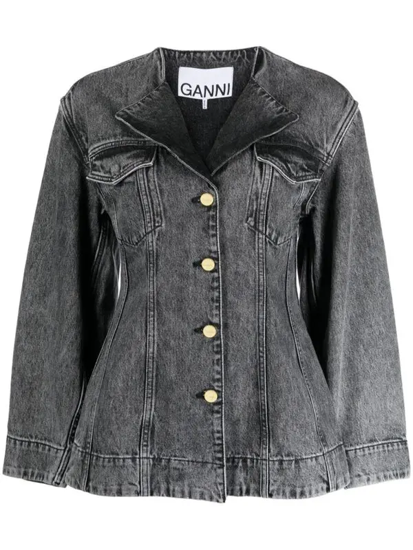 Buy GANNI Jackets - Gray At 33% Off | Editorialist
