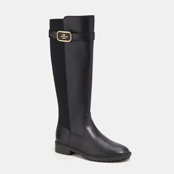 Buy COACH OUTLET Felicity Boot Black At 50 Off Editorialist