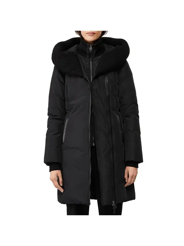 Buy Mackage Down Heavy Down Coat Black At 37 Off Editorialist
