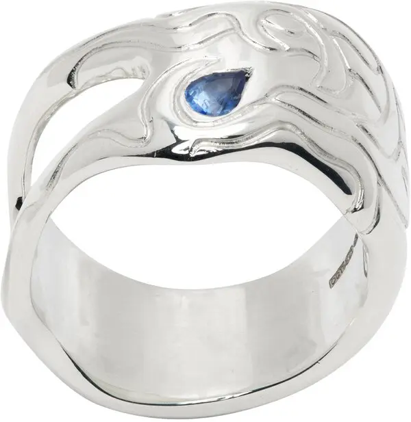 OCTI Drip Tide Ring - Silver | Editorialist