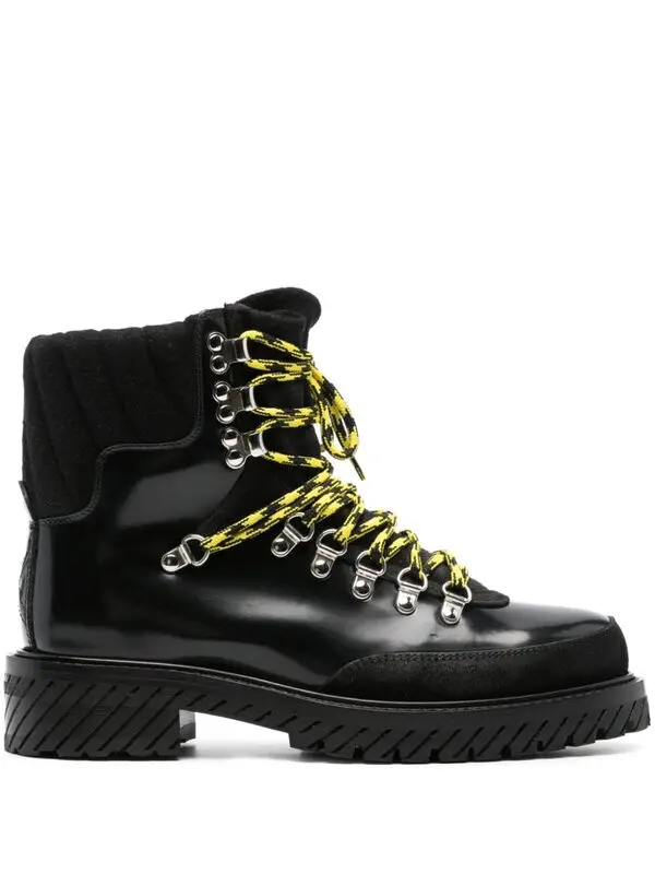 Off-White Patent-leather Ankle Boots