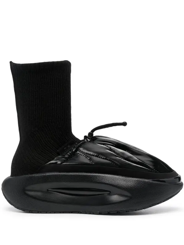 LI-NING Yunyou Fluffy High-top Sneakers