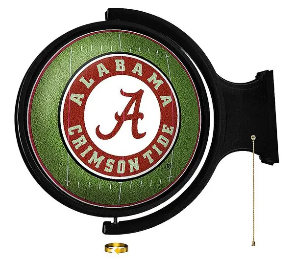 THE FAN-BRAND Ncaa On The 50 Round Rotating Lig Hted Wall Sign