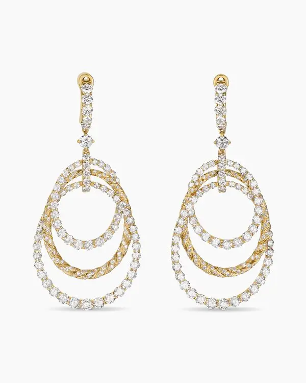 David Yurman Floating Drop Earrings
