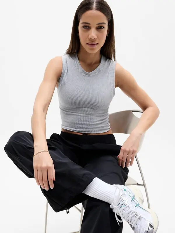 Athleta Renew Seamless Muscle Tank - Grey