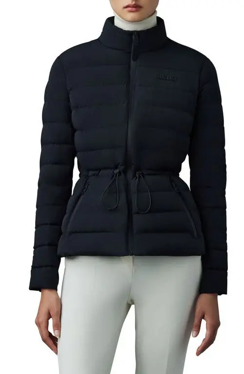 Mackage Jacey Water Repellent Down Jacket - Black