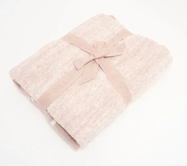 Barefoot Dreams As Is 45' X 60' Cozy Chic Stripe Blanket