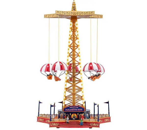 MR. CHRISTMAS Animated & Musical World's Fair P Rachute Ride
