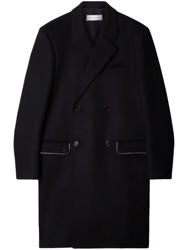 Off-White Virgin Wool Coat