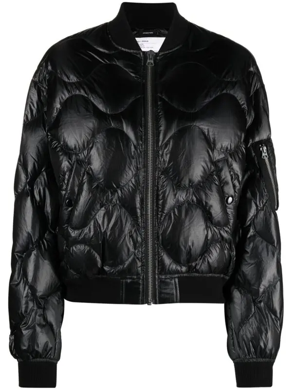 R13 Band-collar Padded Jacket