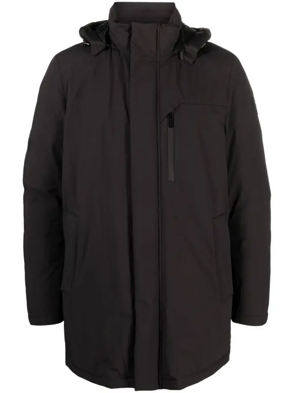 Woolrich Mountain Parka Coat - Black