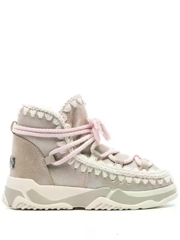 Mou Scoubidou Suede Ankle Boots