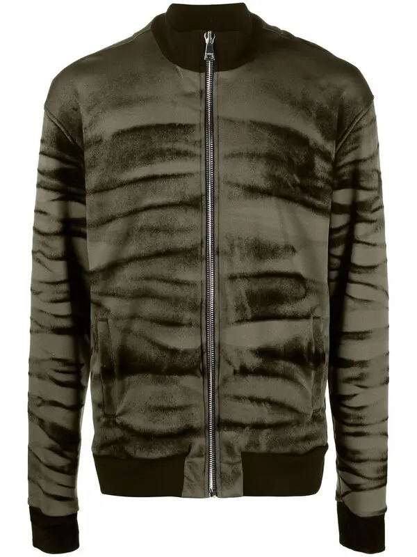 Roberto Cavalli Tiger-print Track Jacket