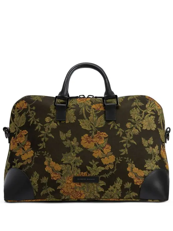 GIUSEPPE ZANOTTI Lucky Floral-print Holdall