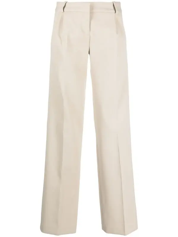 Coperni Straight-leg Tailored Trousers - Neutrals