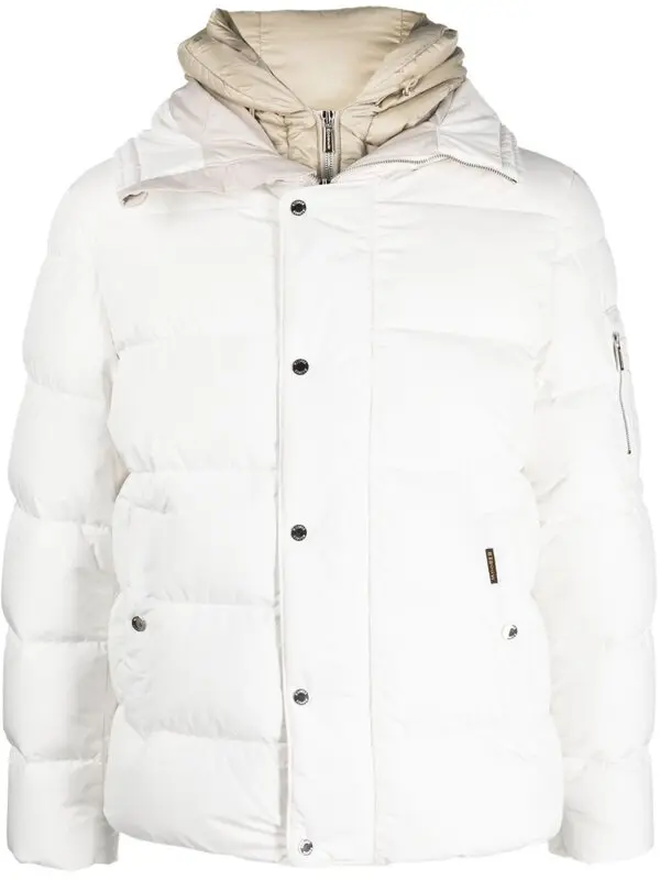 MOORER Layered Padded Jacket