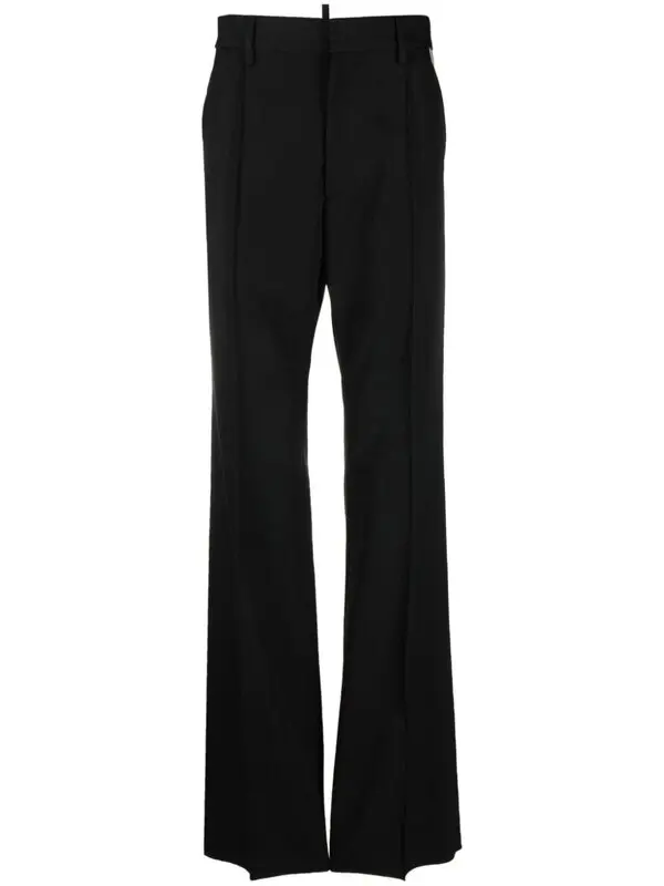 Dsquared2 Logo-embroidered Tailored Trousers