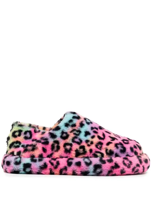 Natasha Zinko Leopard-print Slides