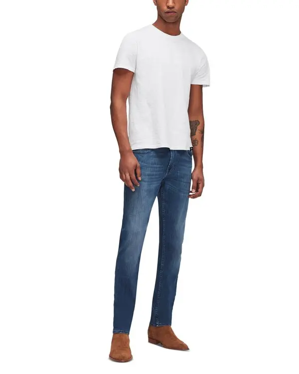 7 For All Mankind Slimmy Clean Pocket Slim Fit Jeans - Mid Blue