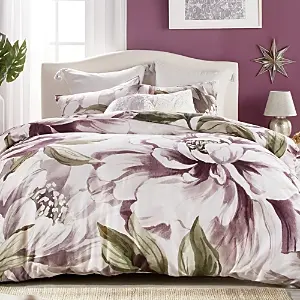 Peri Home Peony Blooms Comforter Set, Queen - Multi | Editorialist