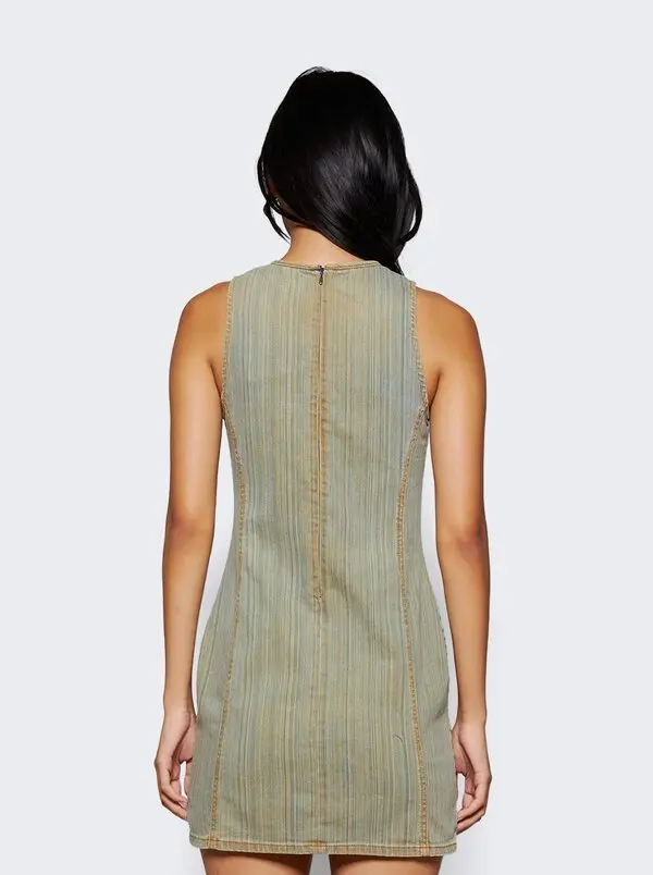 Diesel De-Ferriz Dress In Green - 70% Off | Editorialist