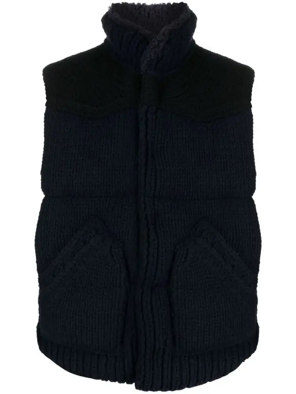 Sacai Padded Knit Gilet
