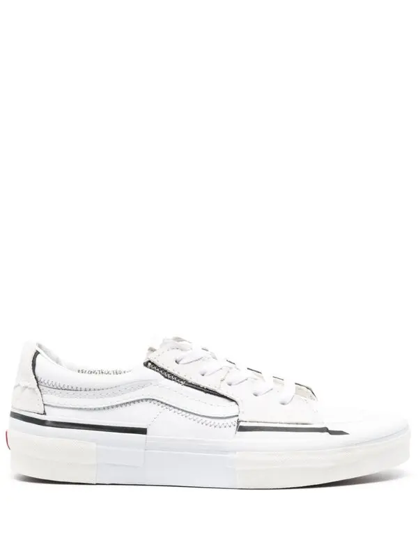 VANS Sk8-low Reconstruct Canvas Sneakers - White