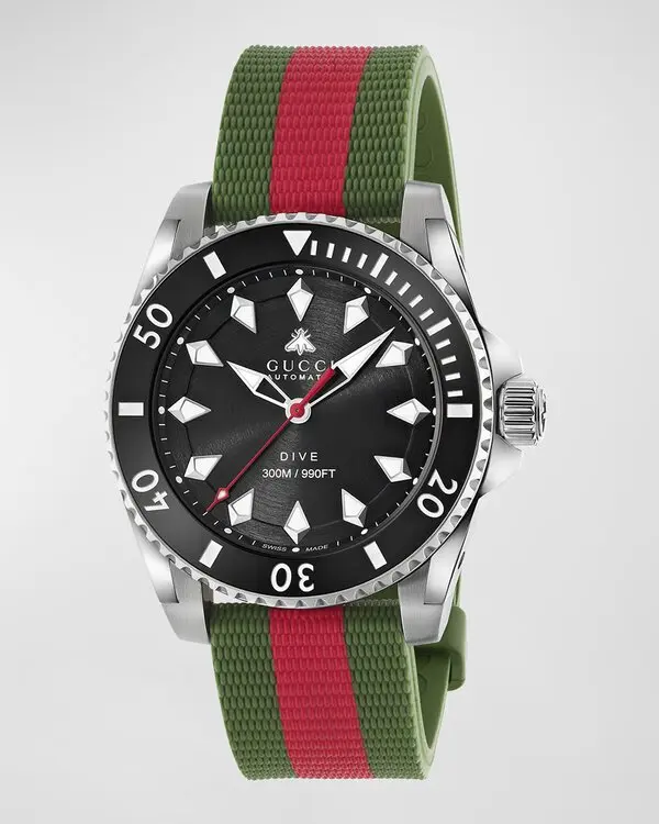 Gucci Dive 40mm Strap Watch