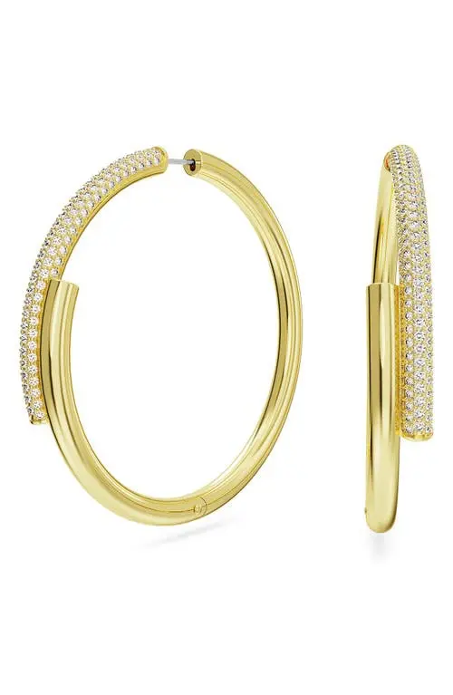 SWAROVSKI Dextera Crystal Hoop Earrings